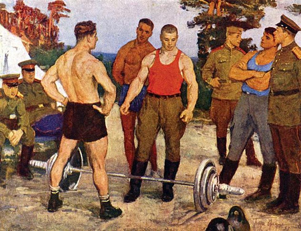 PHOTOS: Global Male Bonding Through Bodybuilding | Advocate.com