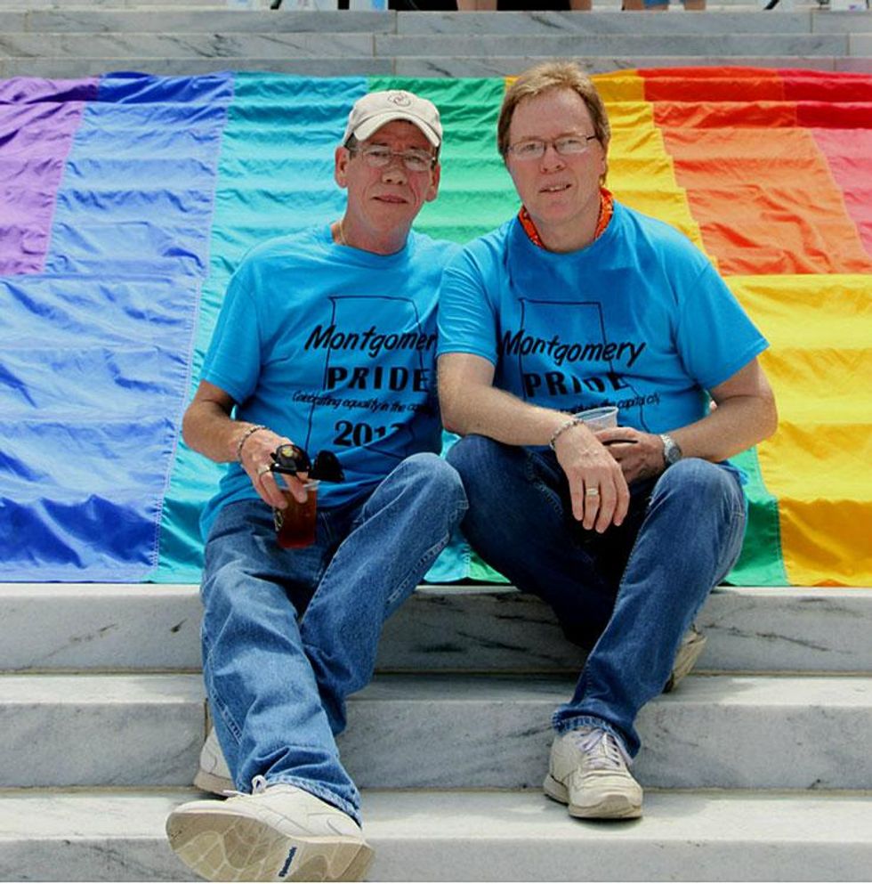 Montgomery Pride Marches to the State Capitol