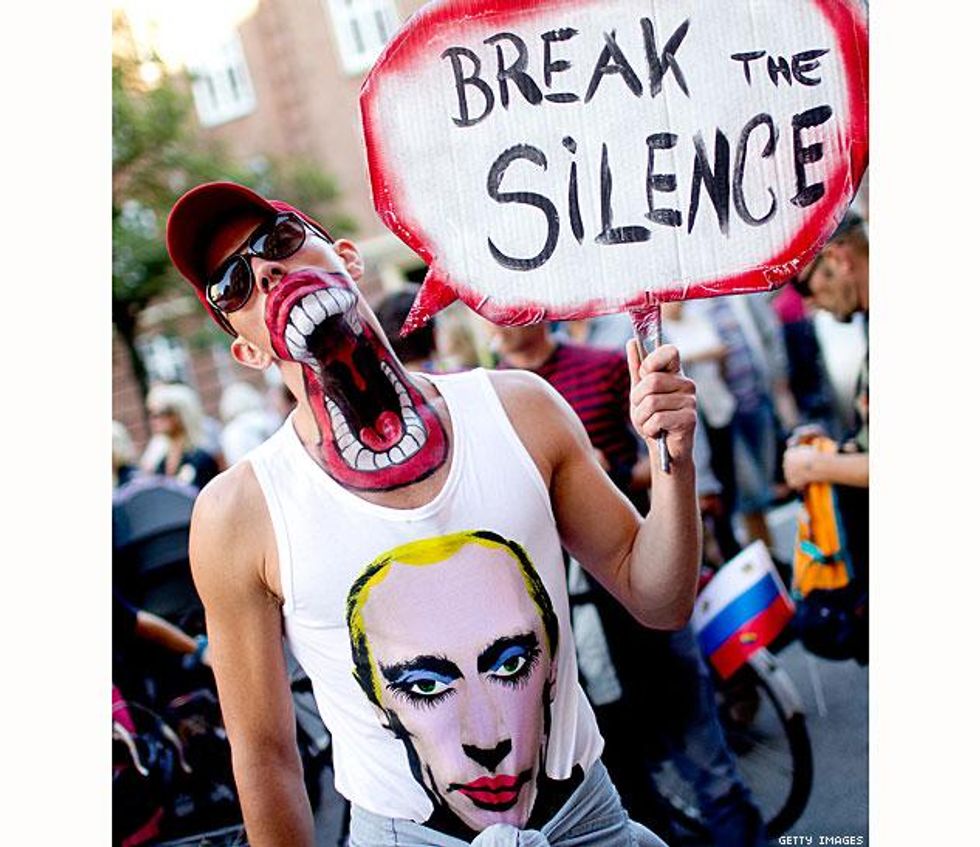 PHOTOS: In-Your-Face Pride and Protest