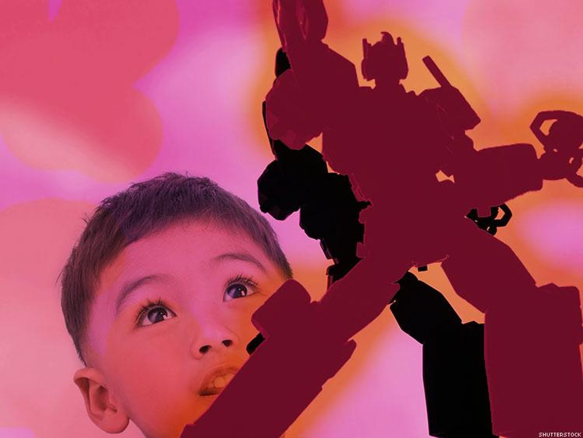 A 4-Year-Old to His Trans Dad: 'You're a Transformer!'