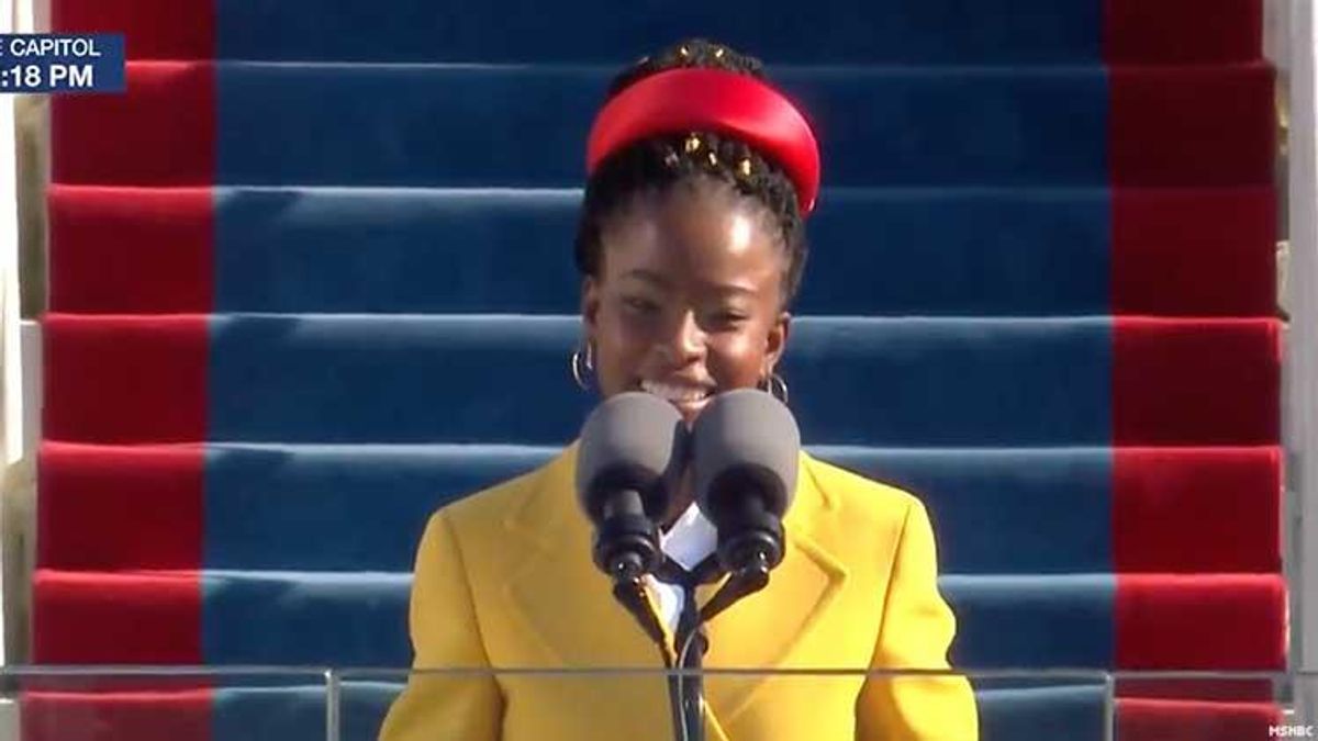 Watch Inaugural Poet Amanda Gorman Read 'The Hill We Climb'