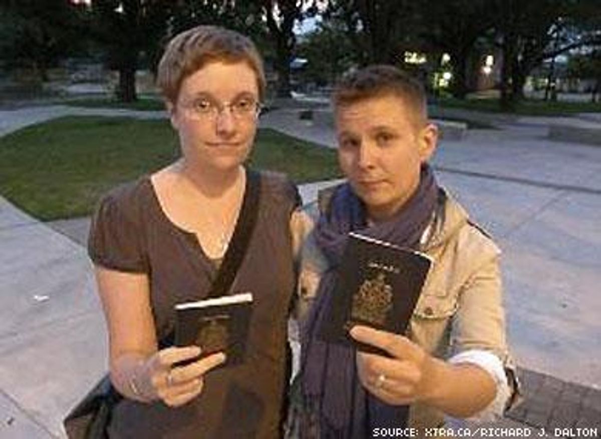 Canadian Lesbian Couple Forced To Fill Out Separate Customs Forms