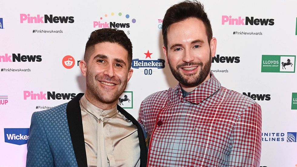 PinkNews leaders Benjamin Cohen and his husband, Anthony James, accused ...