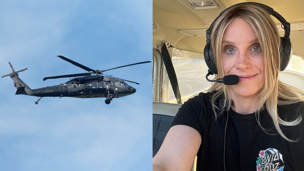 Trans Black Hawk pilot sues right-winger for defamation