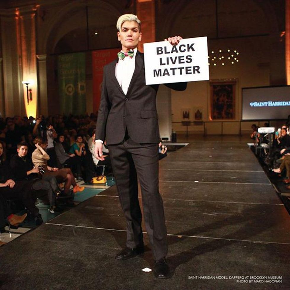 PHOTOS: 'Black Lives Matter' at Genderqueer Fashion Show | Advocate.com