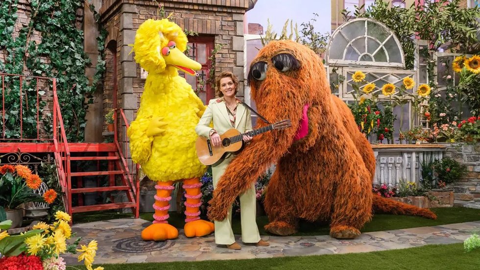Watch Brandi Carlile perform a new song on 'Sesame Street'
