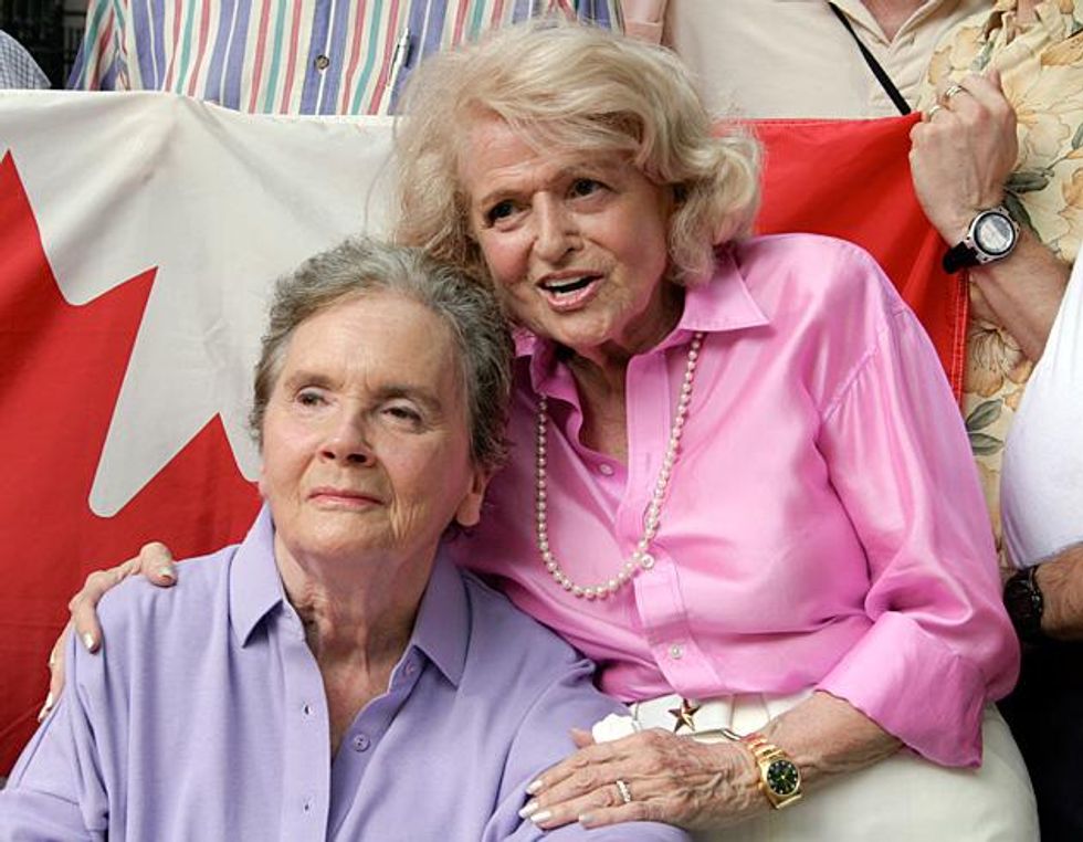 How A Love Story Led to the Supreme Court: Edie & Thea's Long Engagement