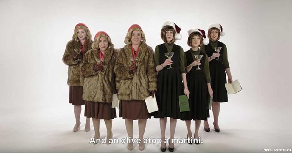 Sing Along to Lesbian Christmas Carols