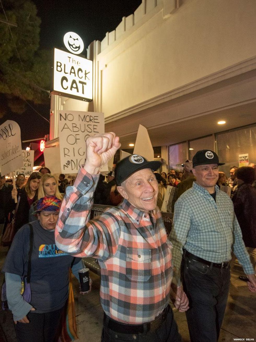 Black Cat Shows Protest Makes Progress