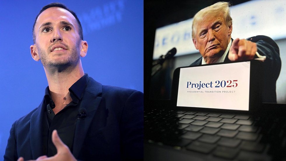 Alleged gay film actor Corey DeAngelis is in Project 2025