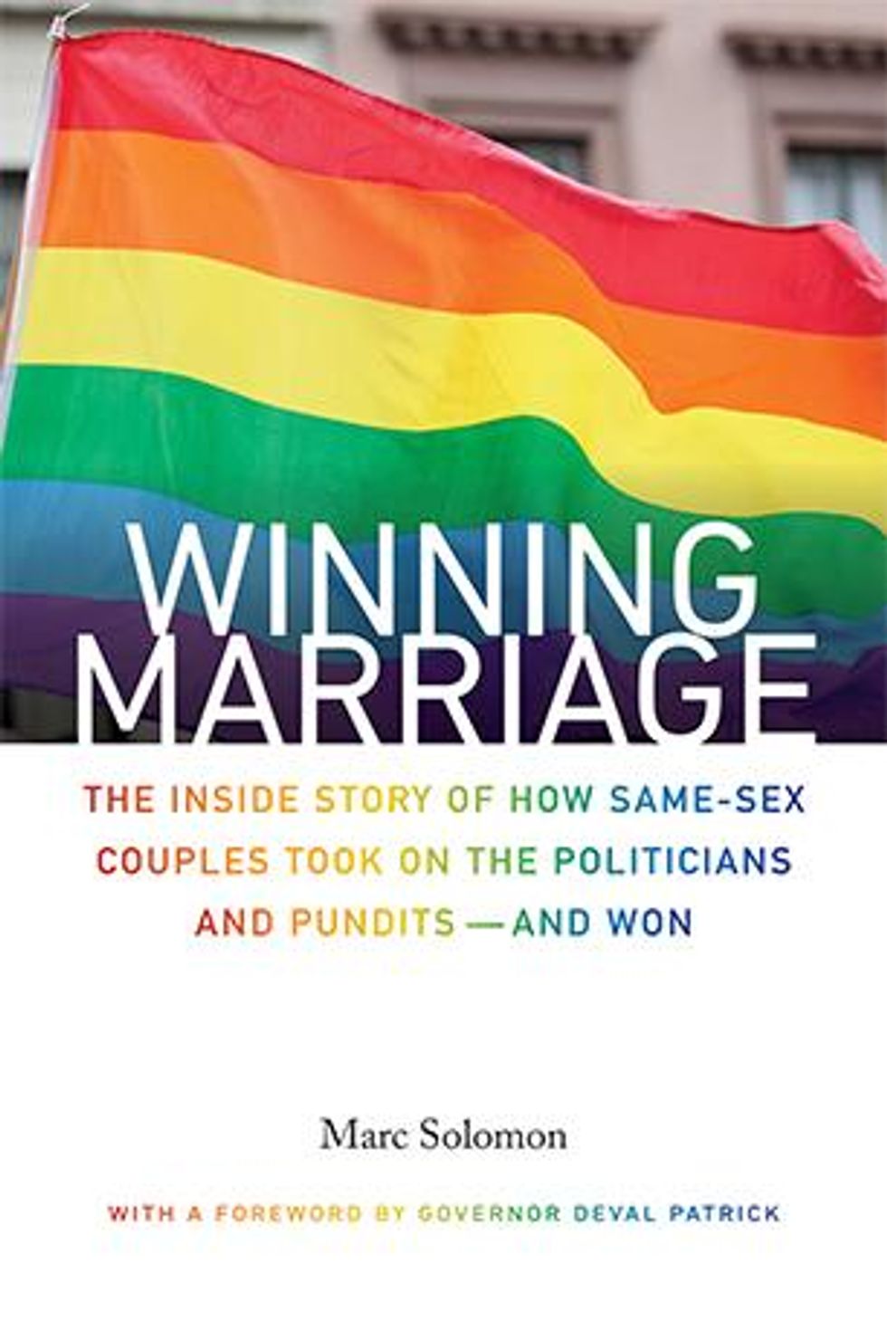 Marc Solomon's New Book Recounts Marriage Equality Strategies