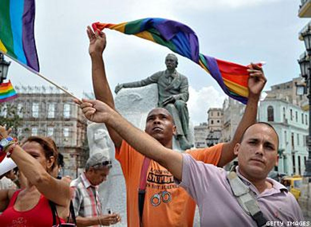 Small But Significant Cuban Pride March