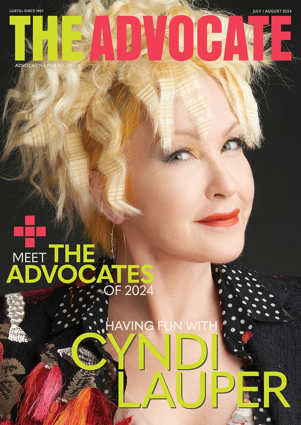 Cyndi Lauper opens up about her love for the LGBTQ community