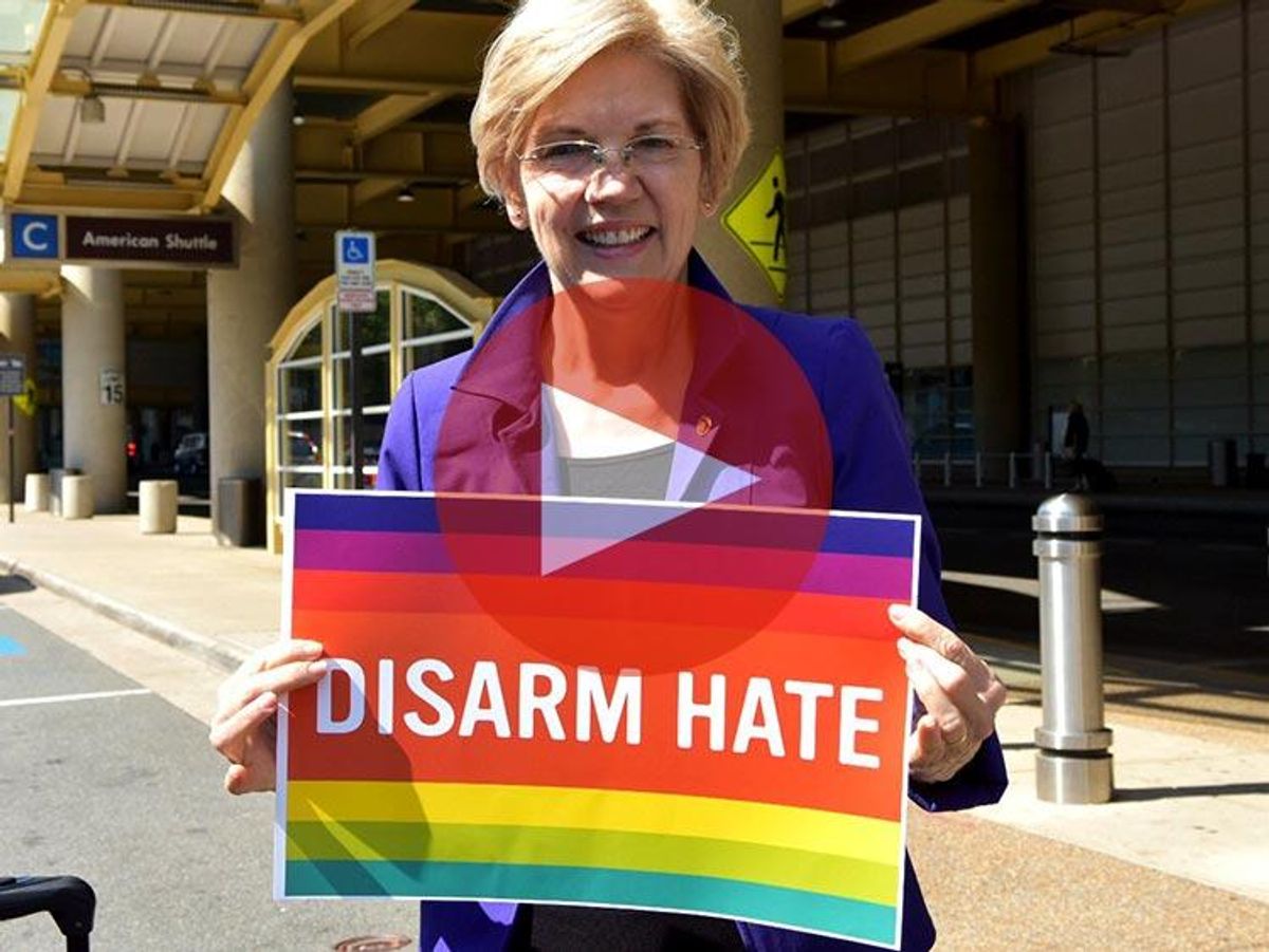 Leaders Are MIA From Rally by Anti-Gun Violence and LGBT Activists (Video)