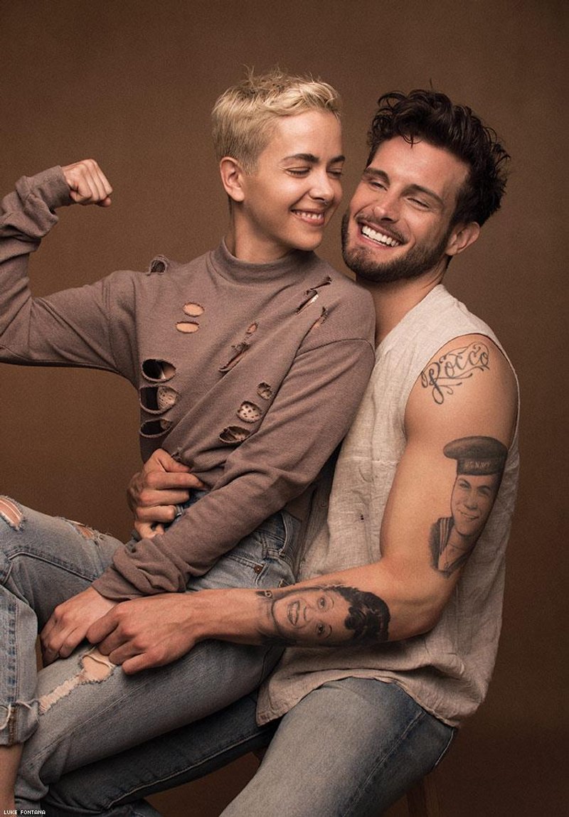 Tattoo Nico Tortorella Nico Tortorella Changes Pronouns To He/him: 'I