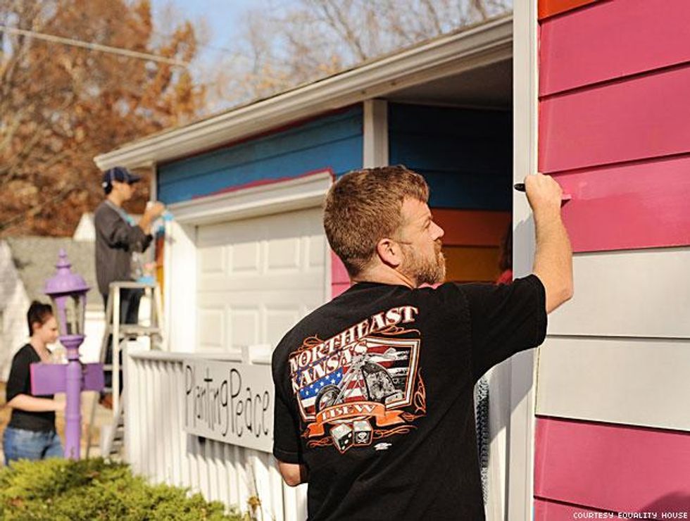 Equality House Gets Makeover for Transgender Day of Remembrance
