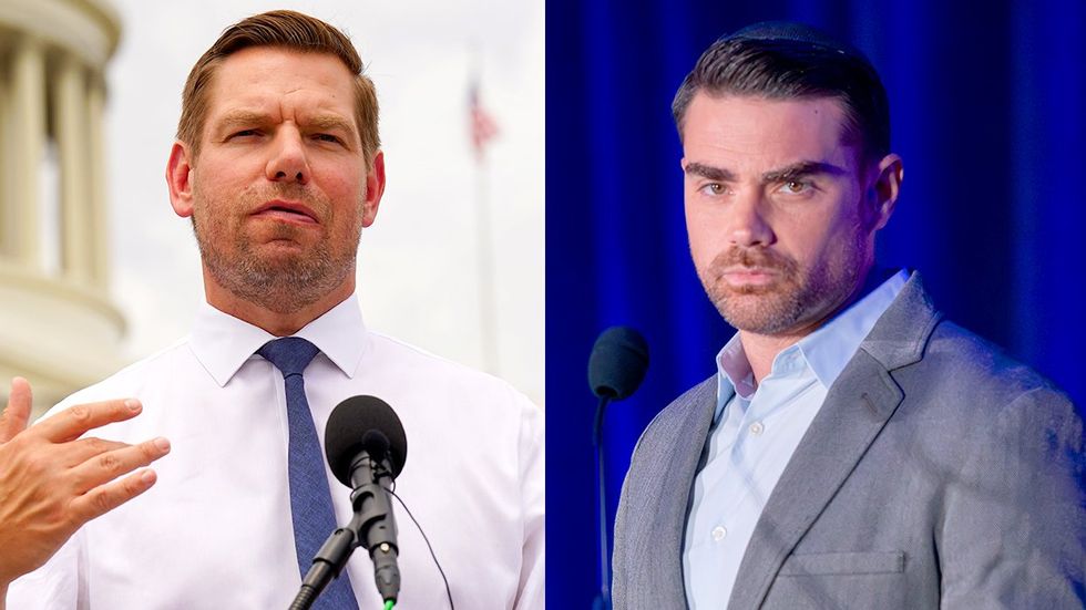 Eric Swalwell interrogates Ben Shapiro on Project 2025