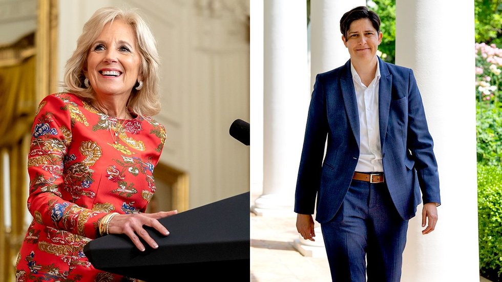 The lesbian speechwriter who helped craft Jill Biden's voice
