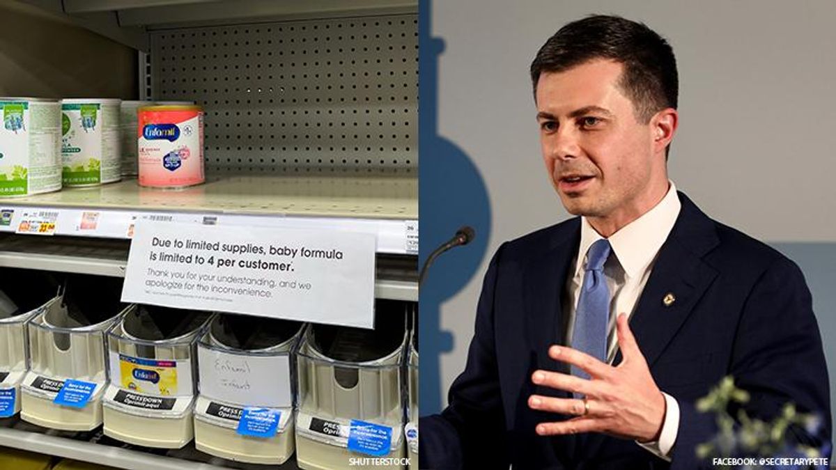Dad Pete Buttigieg Says Baby Formula Shortage ‘Is Very Personal’