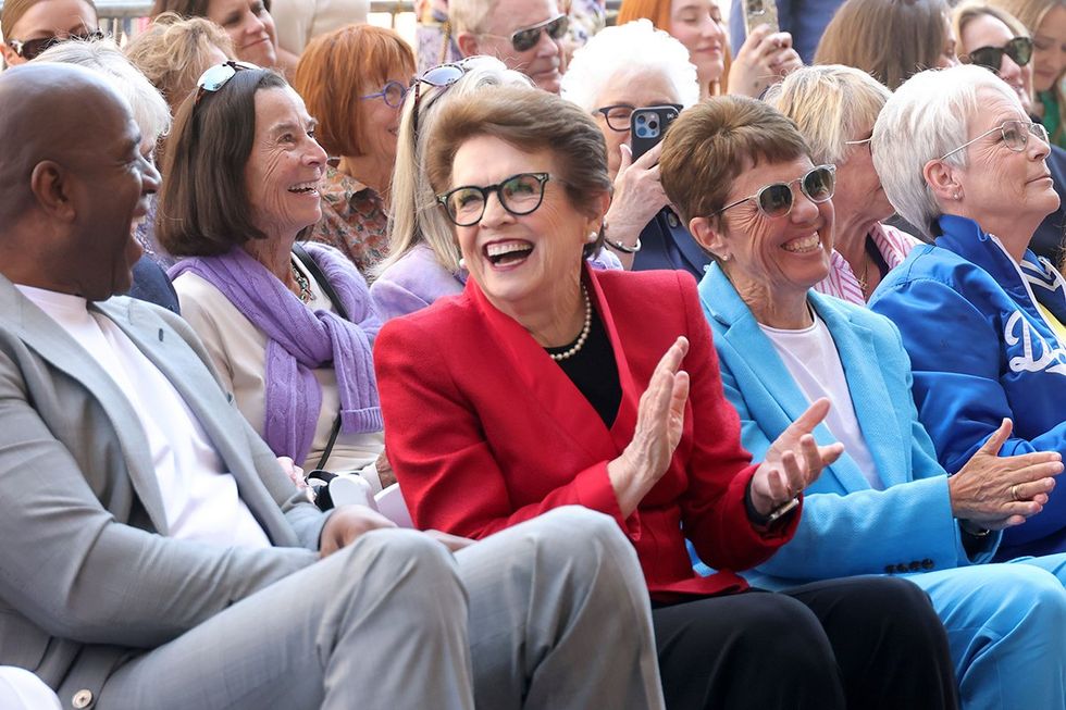 Billie Jean King makes history with Walk of Fame star