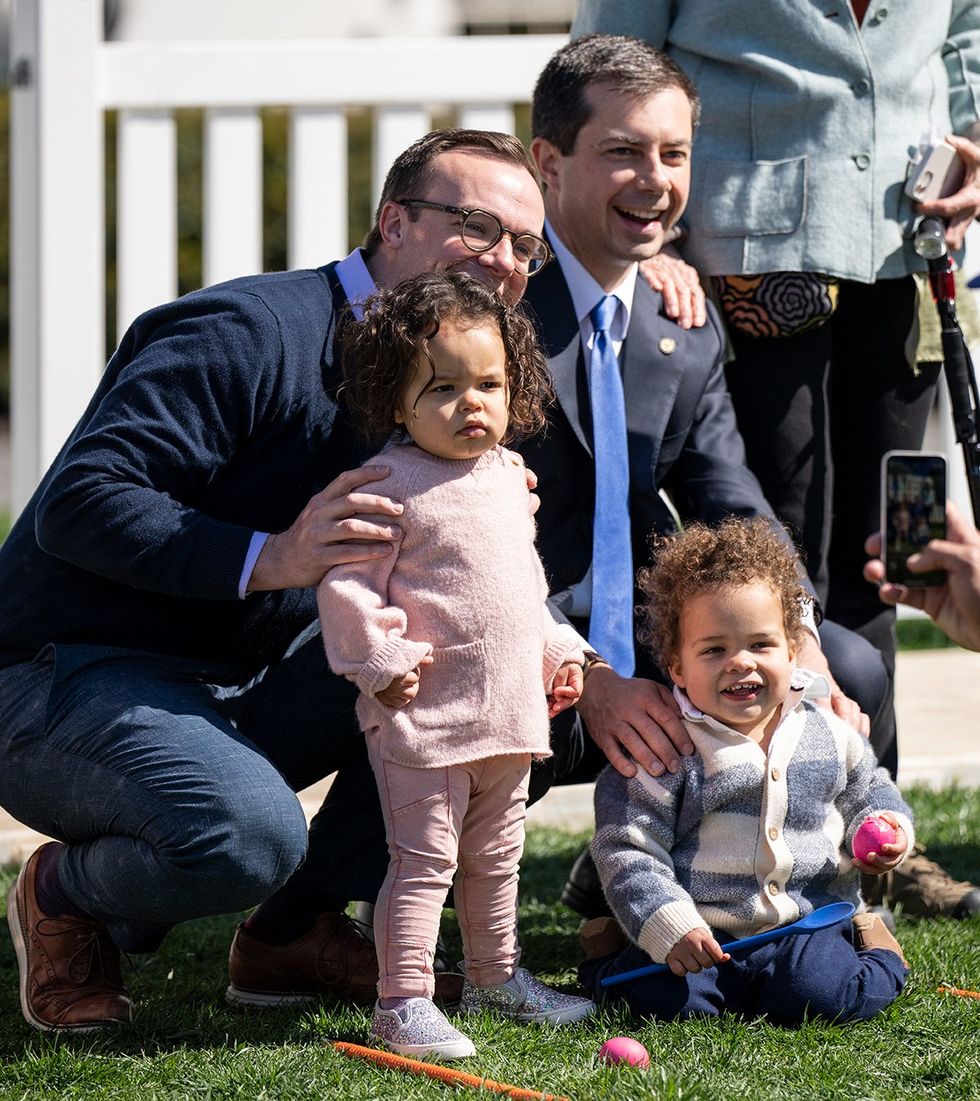 Chasten Buttigieg unveils new kid's book Papa's Coming Home | Advocate.com