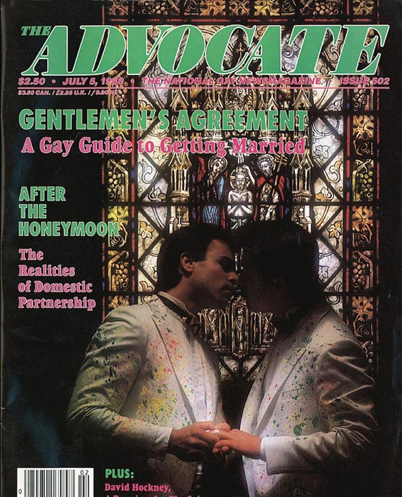 Advocate Magazine Logo