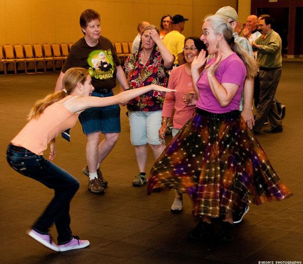 PHOTOS: LGBT Square Dancers Twirl Into San Francisco