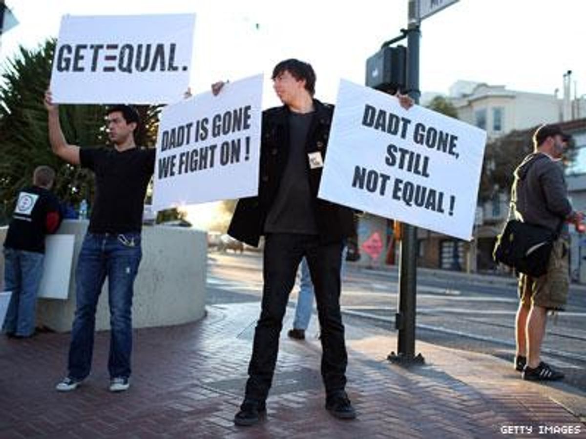 Why to Move Beyond DADT We Have to Repeal DOMA