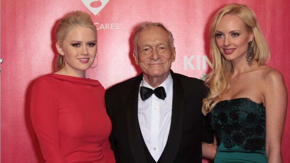 Hugh Hefner's widow talks his same-sex experiences