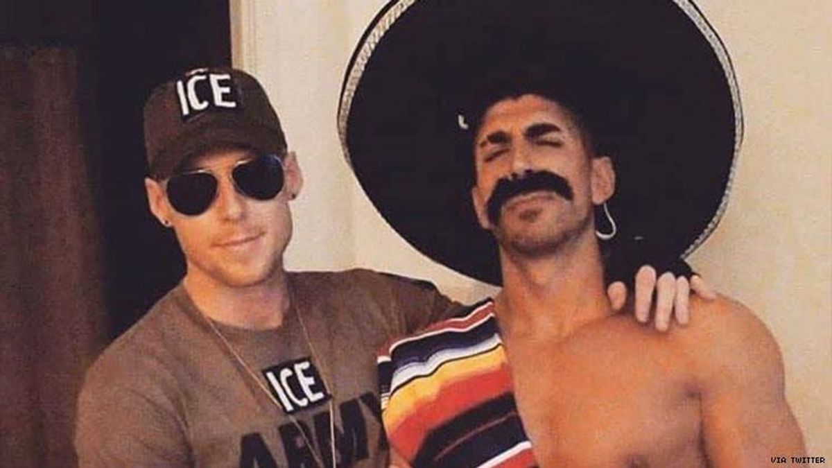 Gay Couple Slammed for ICE, Mexican Stereotype Halloween Costumes