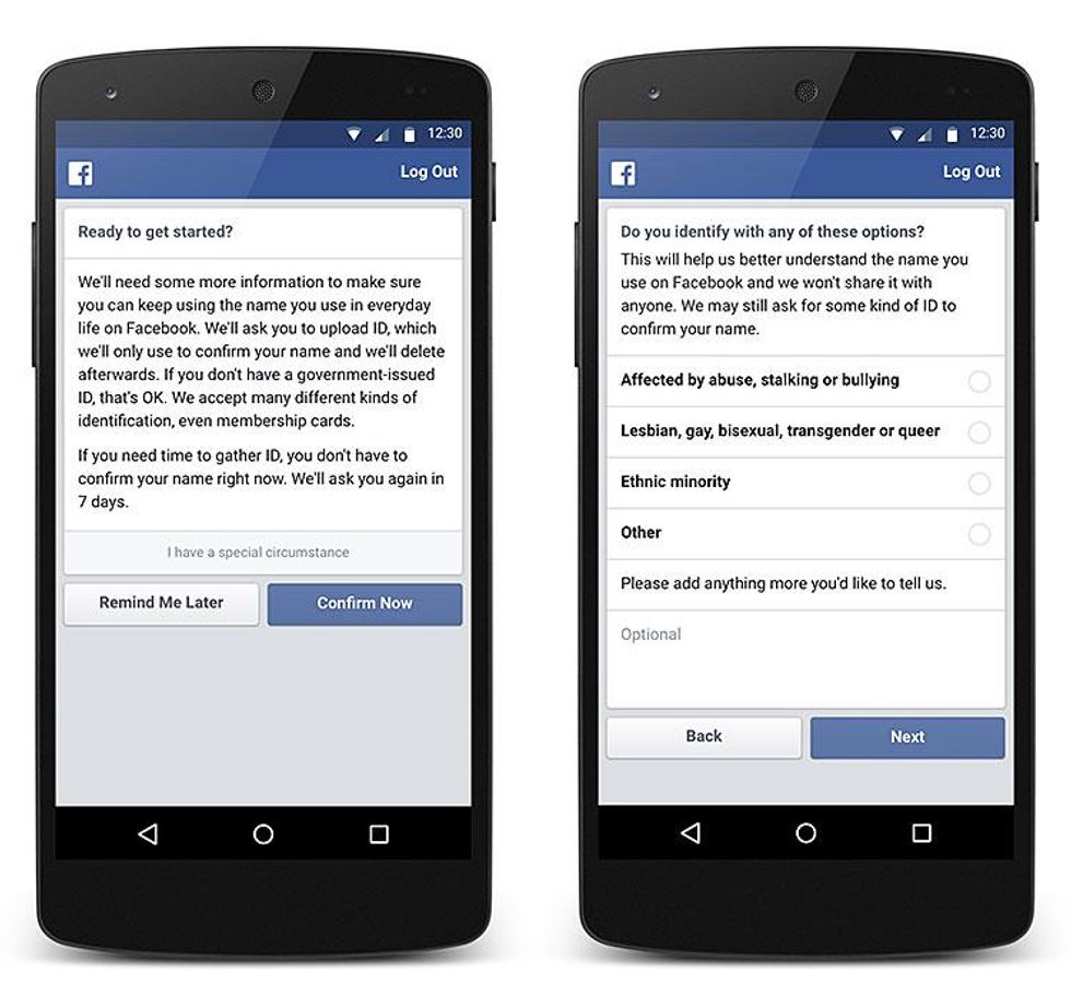 Facebook Talks to Us About Its Test of 'Real' Name Policy