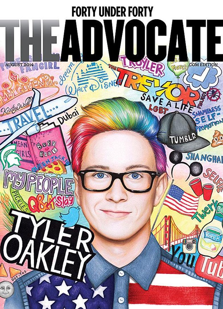 Tyler Oakley And Kingsley