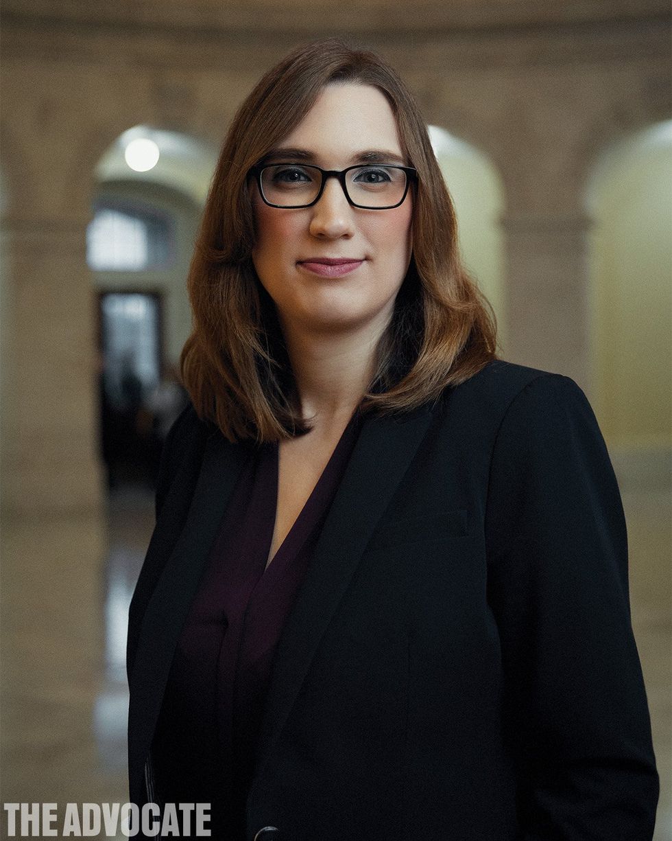 Sarah McBride, the first trans person in Congress, is ready | Advocate.com