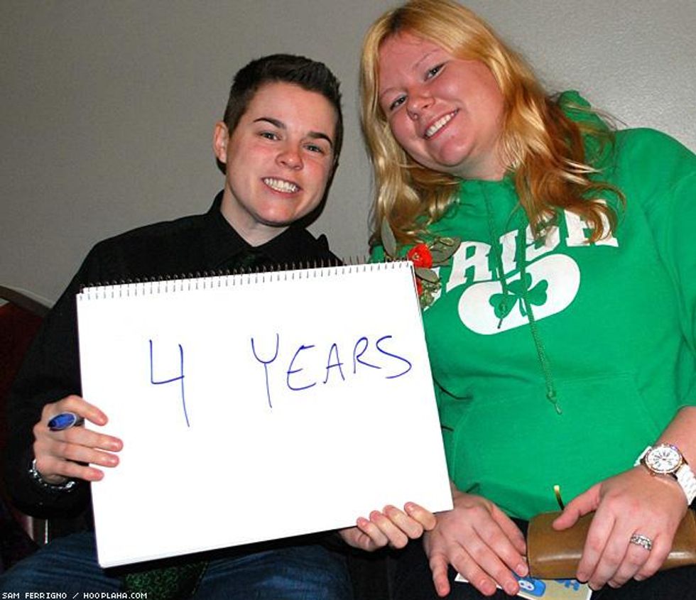 PHOTOS: Portland Couples Have One Word for Their Marriages | Advocate.com