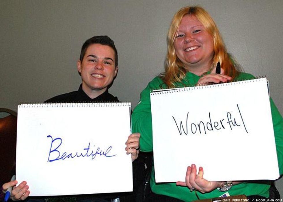 PHOTOS: Portland Couples Have One Word for Their Marriages | Advocate.com