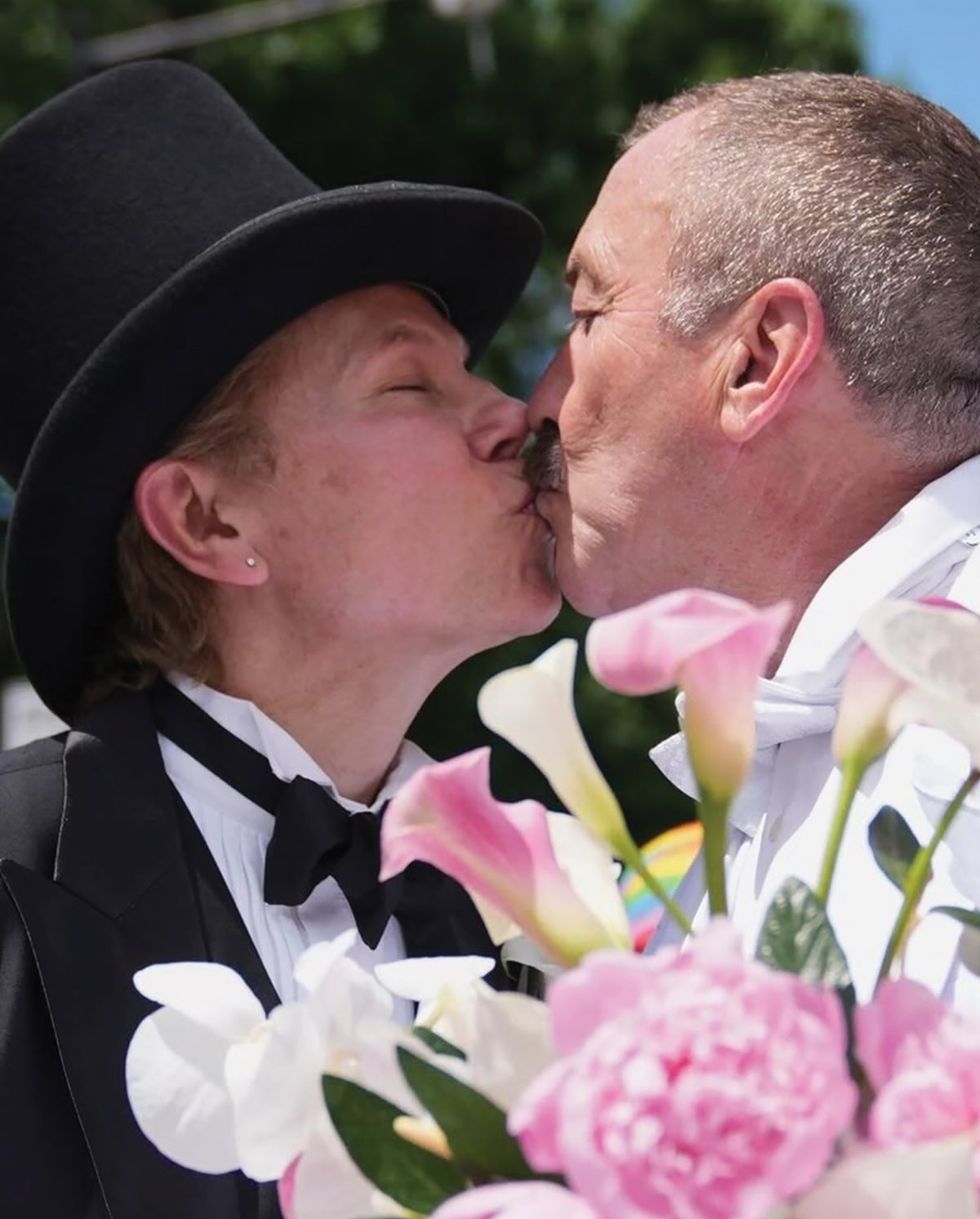 Gay bar owner Friddie Lutz married his partner during WorldPride