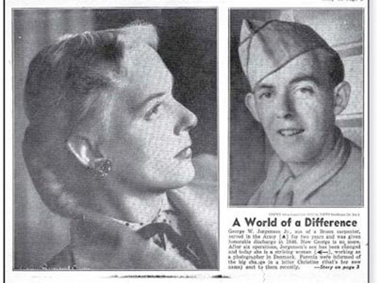 Happy Birthday to Christine Jorgensen