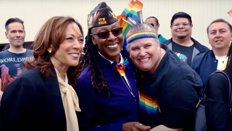 Kamala Harris highlights her LGBTQ+ allyship ad