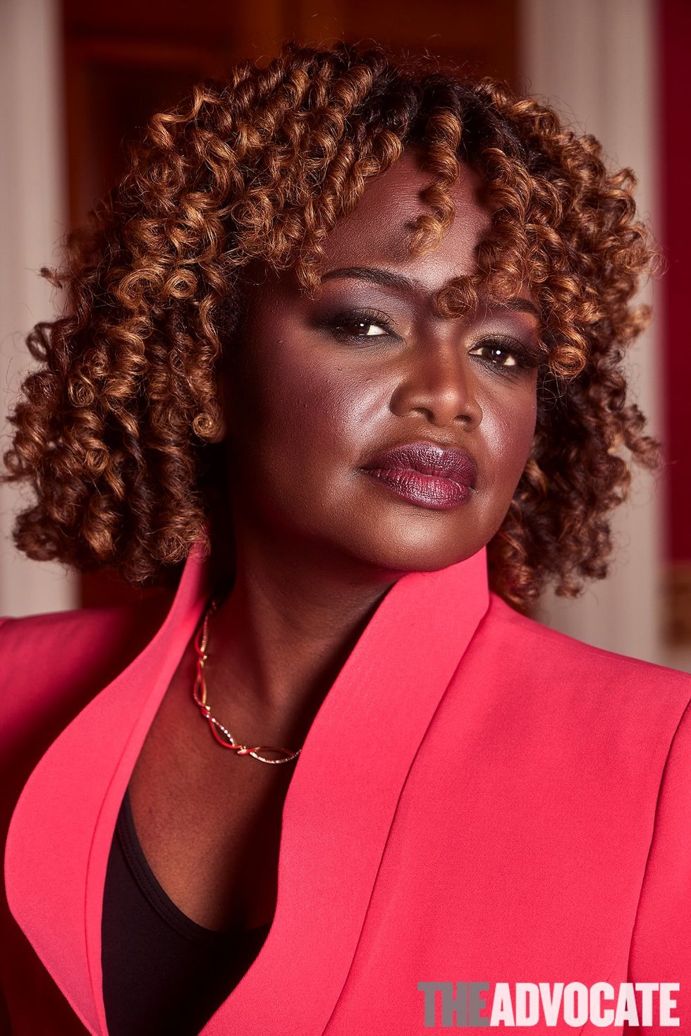 Karine Jean-Pierre on making queer history at the White House ...