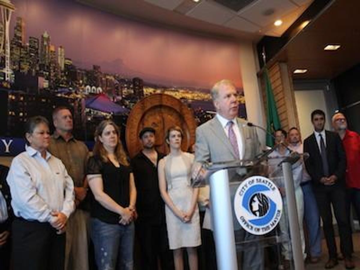 Seattle Mayor Unveils Plan to Improve LGBT Safety