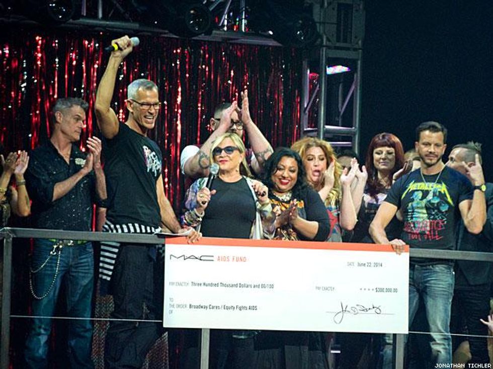 PHOTOS: Broadway Bares Rocks Out with Their Hearts Out | Advocate.com