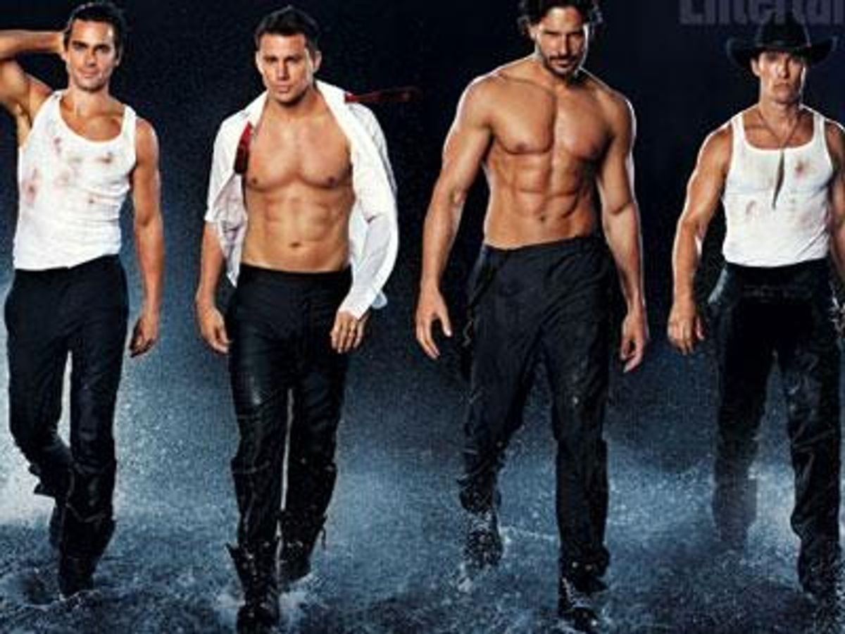 WATCH Channing Tatum and Magic Mike Cast Strip to Its Raining Men