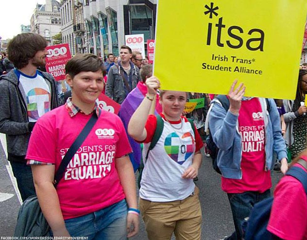 PHOTOS: Dublin Marches for Marriage Equality | Advocate.com