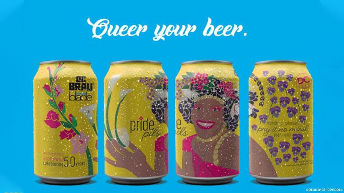 LGBTQ Activist Marsha P. Johnson Honored on Pride-Themed Beer Cans