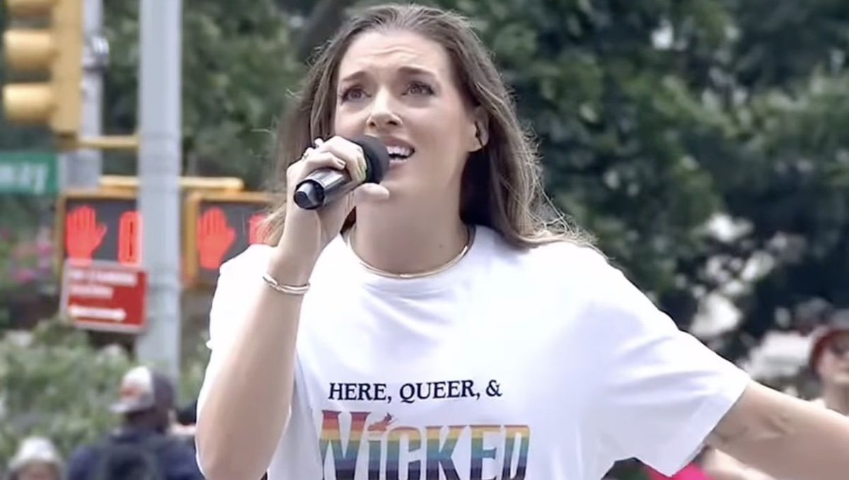 Mary Kate Morrisey sings 'Defying Gravity' at NYC Pride
