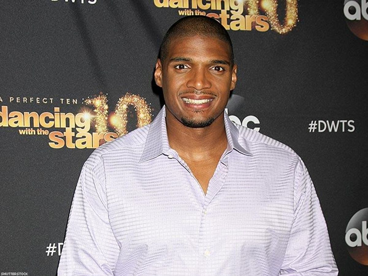 Michael Sam Tackling the Opponents of LGBT Rights in Houston