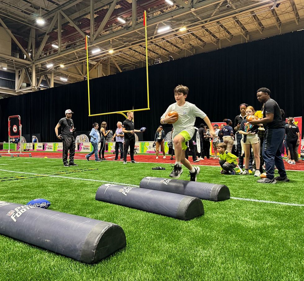 NFL leaders host Pride Flag Football clinic for youth in New Orleans