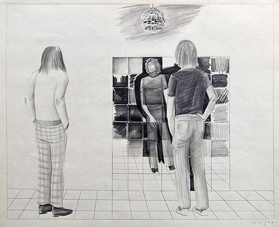 In the Galleries: Patrick Angus and Stuart Sandford