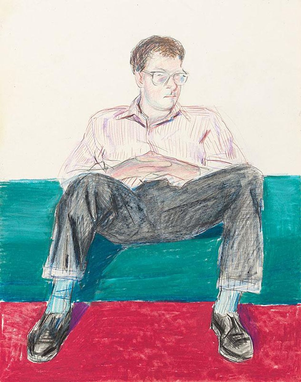 In the Galleries: Patrick Angus and Stuart Sandford