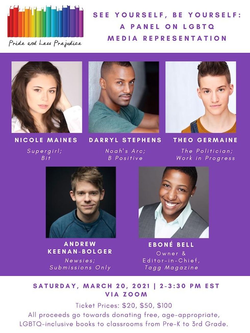 Queer Celebs Join See Yourself, Be Yourself Panel on LGBTQ+ Visibility